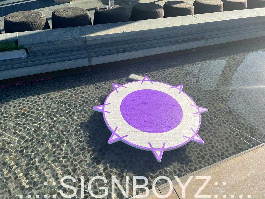 Floating Pool Letters – SIGNBOYZ