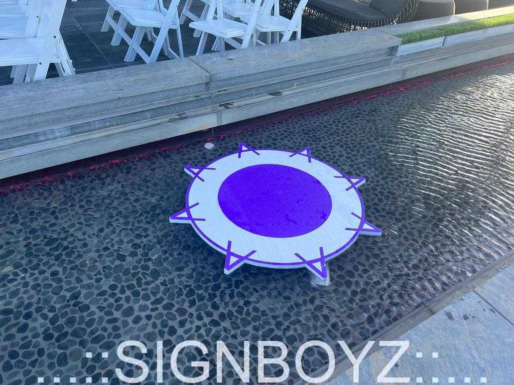 Floating Pool Letters – SIGNBOYZ