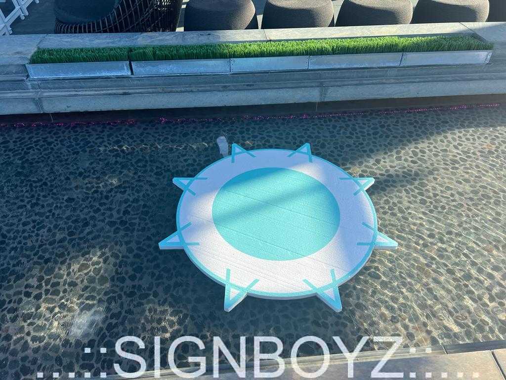 Floating Pool Letters – SIGNBOYZ